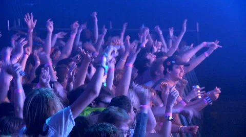 Rave Party Stock Footage ~ Royalty Free Stock Videos | Pond5