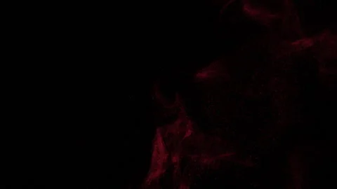 Dance of smoke, particles, red, black ba... | Stock Video | Pond5