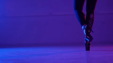 dancer legs in high heels, strip dance | Stock Video | Pond5