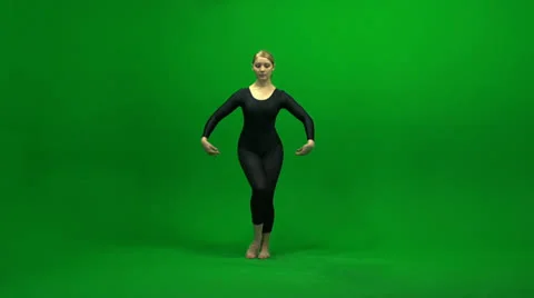 Dancing Green Screen Stock Video Footage | Royalty Free Dancing Green ...