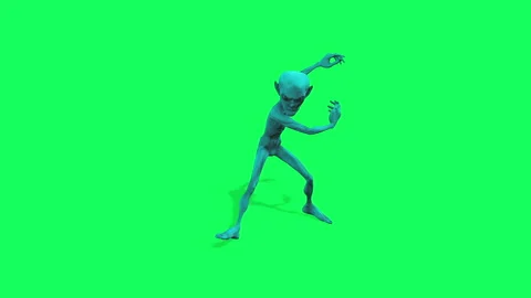 Dancing Alien Green Screen Stock Footage ~ Royalty Free Stock Videos ...