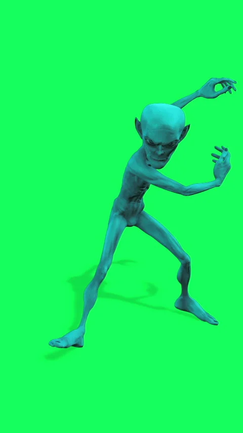 Dancing Alien Green Screen Stock Footage ~ Royalty Free Stock Videos ...
