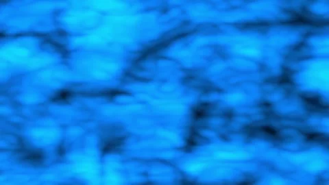 Dancing Blob Gradient Blue Color Water S... | Stock Video | Pond5
