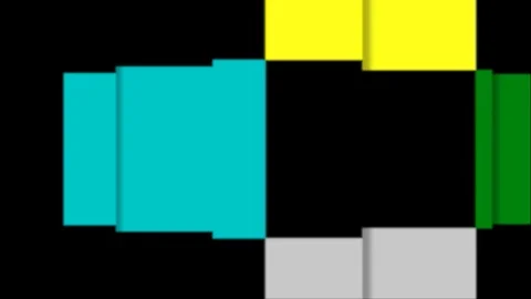 Dancing Blocks Animation Backgrounds Vj ... | Stock Video | Pond5