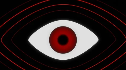 Dancing eye halloween vj loop animation | Stock Video | Pond5