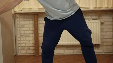 Dancing with feet close-up, rhythmic mov... | Stock Video | Pond5