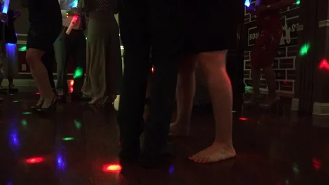 Dancing feet on a party dancing salsa an... | Stock Video | Pond5