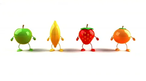 Dancing fruits | Stock Video | Pond5