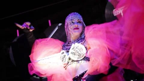 dancing go-go girls in a nightclub | Stock Video | Pond5