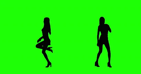 Dancing on Green Screen | Stock Video | Pond5