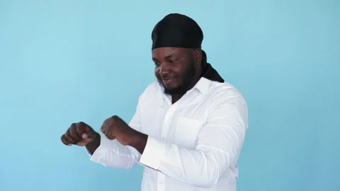 dancing man win celebration success joy ... | Stock Video | Pond5