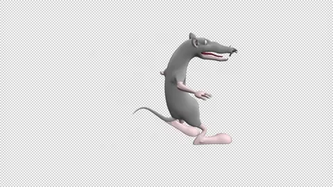 Dancing mouse. 3D realistic professional... | Stock Video | Pond5