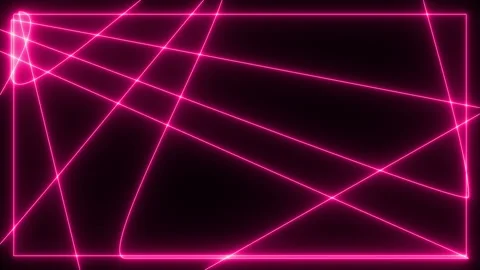 Pink Neon Lines Stock Video Footage | Royalty Free Pink Neon Lines ...
