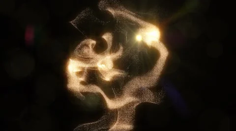 Dancing Particles 4K Loop | Stock Video | Pond5