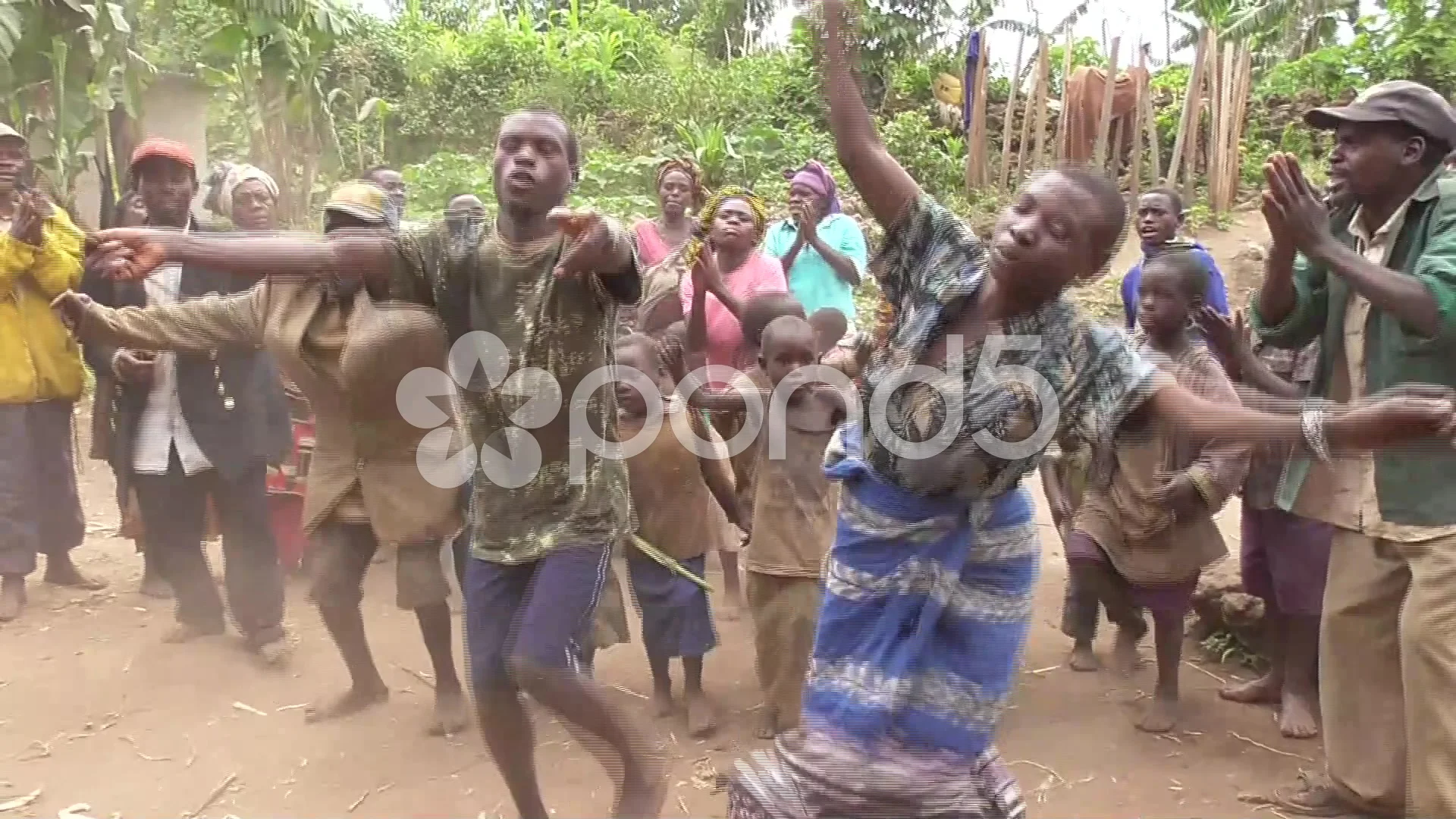 Ugandan People Dancing