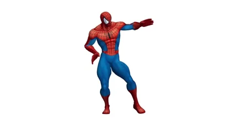Dancing Spider-Man. 3D animation of Spid... | Stock Video | Pond5