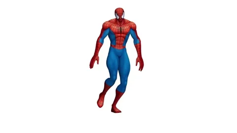 Dancing Spider-Man. 3D animation of Spid... | Stock Video | Pond5
