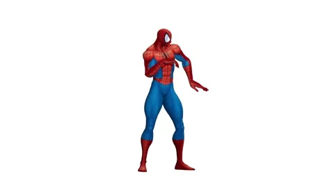 Dancing Spider-Man. 3D animation of Spid... | Stock Video | Pond5