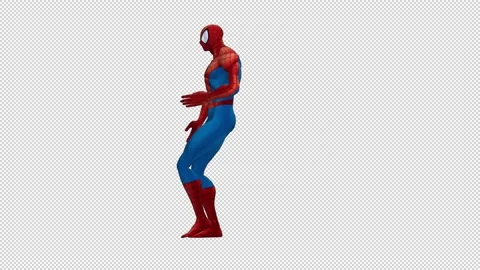 Dancing Spider-Man. 3D animation of Spid... | Stock Video | Pond5