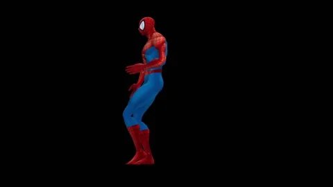 Dancing Spider-Man. 3D animation of Spid... | Stock Video | Pond5