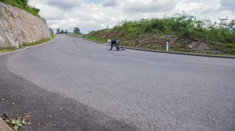 Falling Stop Slide Stock Videos – Royalty-Free HD & 4K Videos