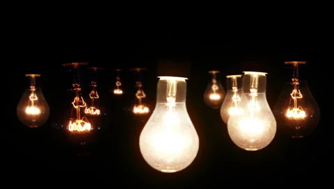 Dangling Lights Stock Video Footage | Royalty Free Dangling Lights ...