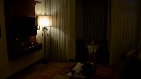 Dark Bedroom Stock Video Footage | Royalty Free Dark Bedroom Videos | Pond5