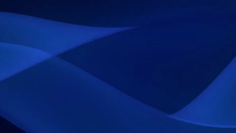 Dark blue abstract animated wavy shape | Stock Video | Pond5