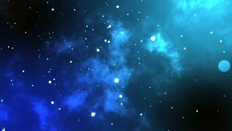 Dark blue background with random moving ... | Stock Video | Pond5