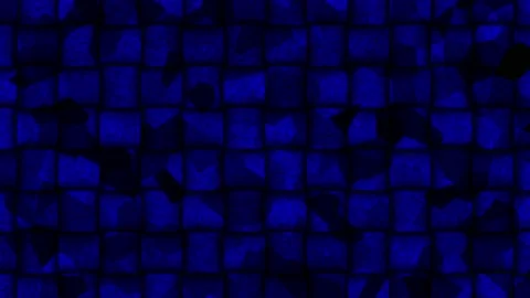 dark blue moving mosaic tile pattern bac... | Stock Video | Pond5