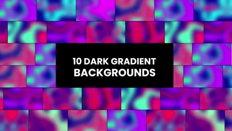 Dark Gradient Backgrounds ~ After Effects Project #243676565