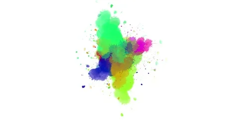 Dark Ink Brush Stroke Animation | Stock Video | Pond5