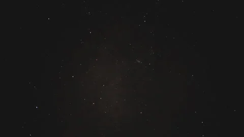 Dark night sky and star light background | Stock Video | Pond5