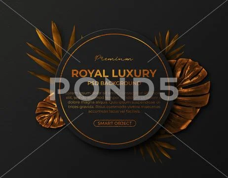 PSD Template: Dark Premium Luxury PSD background #242816571