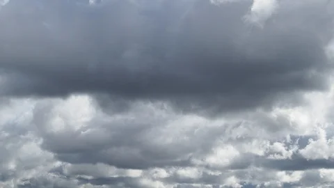 dark rain clouds run across autumn after... | Stock Video | Pond5