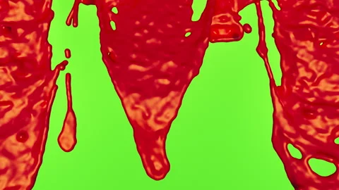 Blood Green Screen Stock Video Footage | Royalty Free Blood Green ...