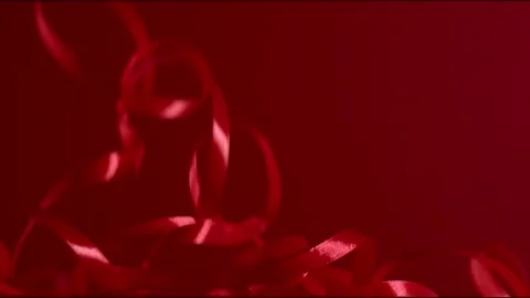 Red Ribbon Falling Stock Video Footage | Royalty Free Red Ribbon ...