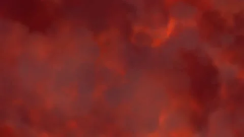 dark red smoke with fiery lights as back... | Stock Video | Pond5