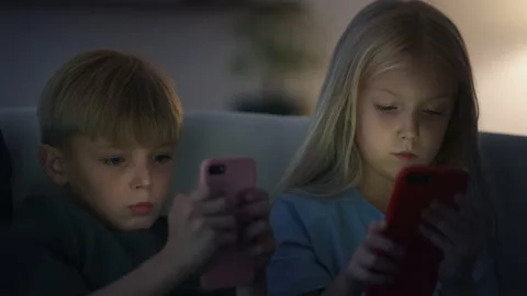 Sister Brother Scroller Stock Footage ~ Royalty Free Stock Videos | Pond5