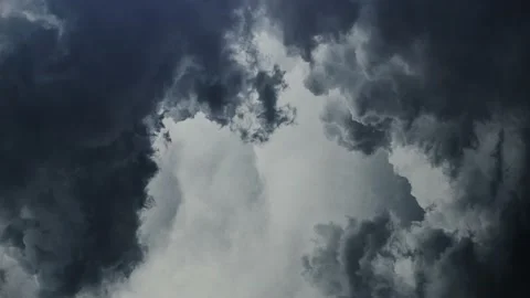 Dark Storm Clouds Before Rain, thunderst... | Stock Video | Pond5