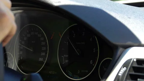 Car Speed Meter Stock Footage ~ Royalty Free Stock Videos | Pond5