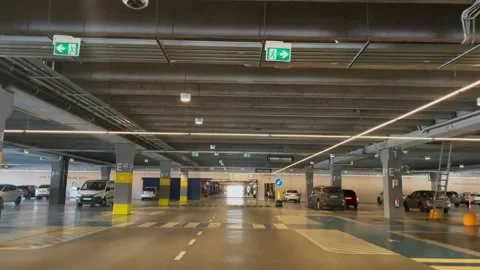 Inside Parking Lot Stock Videos – Royalty-Free HD & 4K Videos