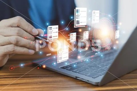 Data analysis of document ai artificial intelligence for ERP management ...