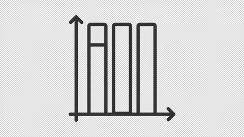 Data analytics icons animation | Stock Video | Pond5