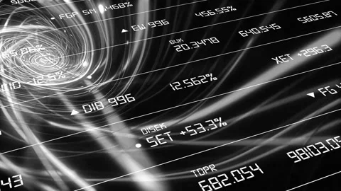 Data and report statistics, animation wi... | Stock Video | Pond5