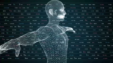 Data and report statistics, animation wi... | Stock Video | Pond5