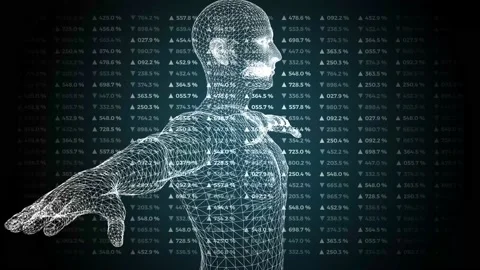 Data and report statistics, animation wi... | Stock Video | Pond5