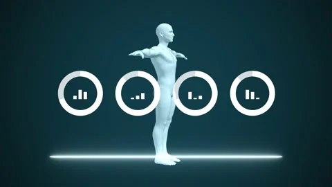 Data and report statistics, animation wi... | Stock Video | Pond5