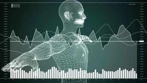 Data and report statistics, animation wi... | Stock Video | Pond5