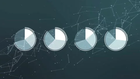 Data and report statistics, animation wi... | Stock Video | Pond5